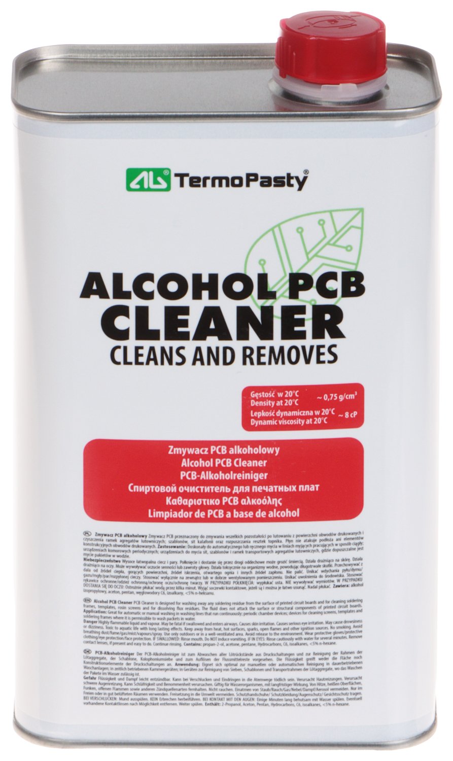 PCB PCB-CLEANER/1000 metal canister 1000ml AG TERMOPAST-SAFE-TRONIC