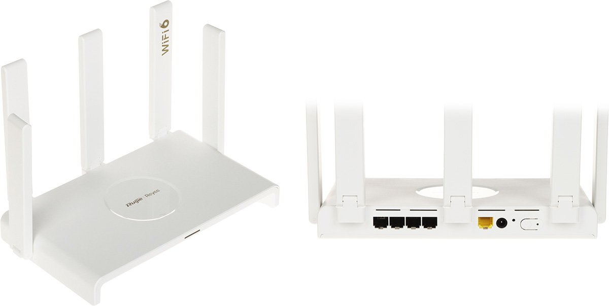 Router rg-ew3000gx wi-fi 6, 2.4ghz, 5ghz 574mb/s + 2402mb/s reyee ...